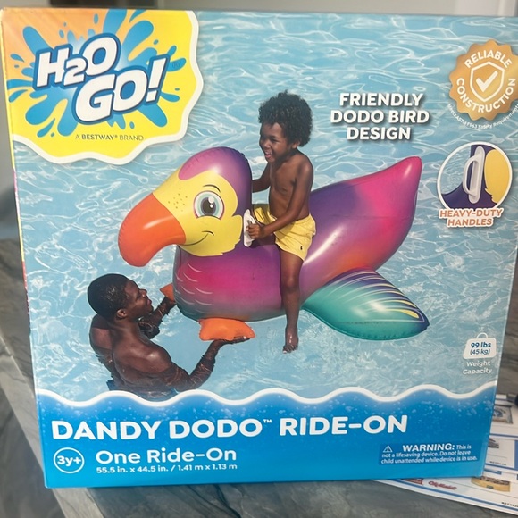 Bestway | Other | H2o Go Dandy Dodo Ride On Inflatable | Poshmark